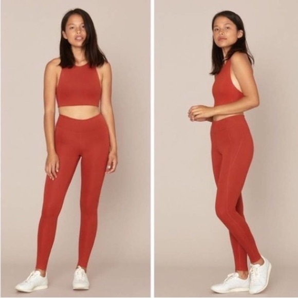 girlfriend collective | Pants & Jumpsuits | Girlfriend Collective Compressive High Rise Legging ...
